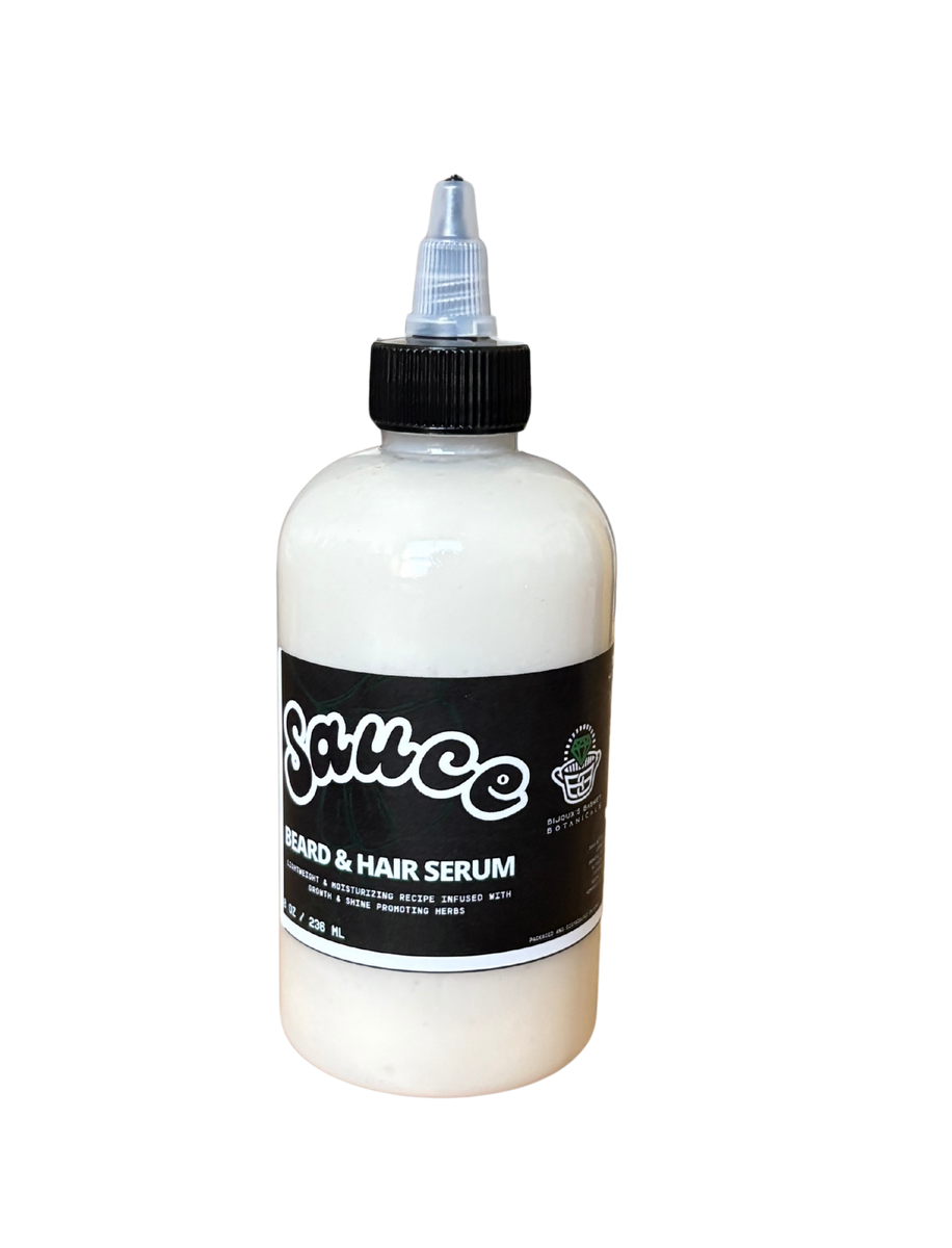 Sauce Beard & Hair Serum – Bijoux's Basket Botanicals